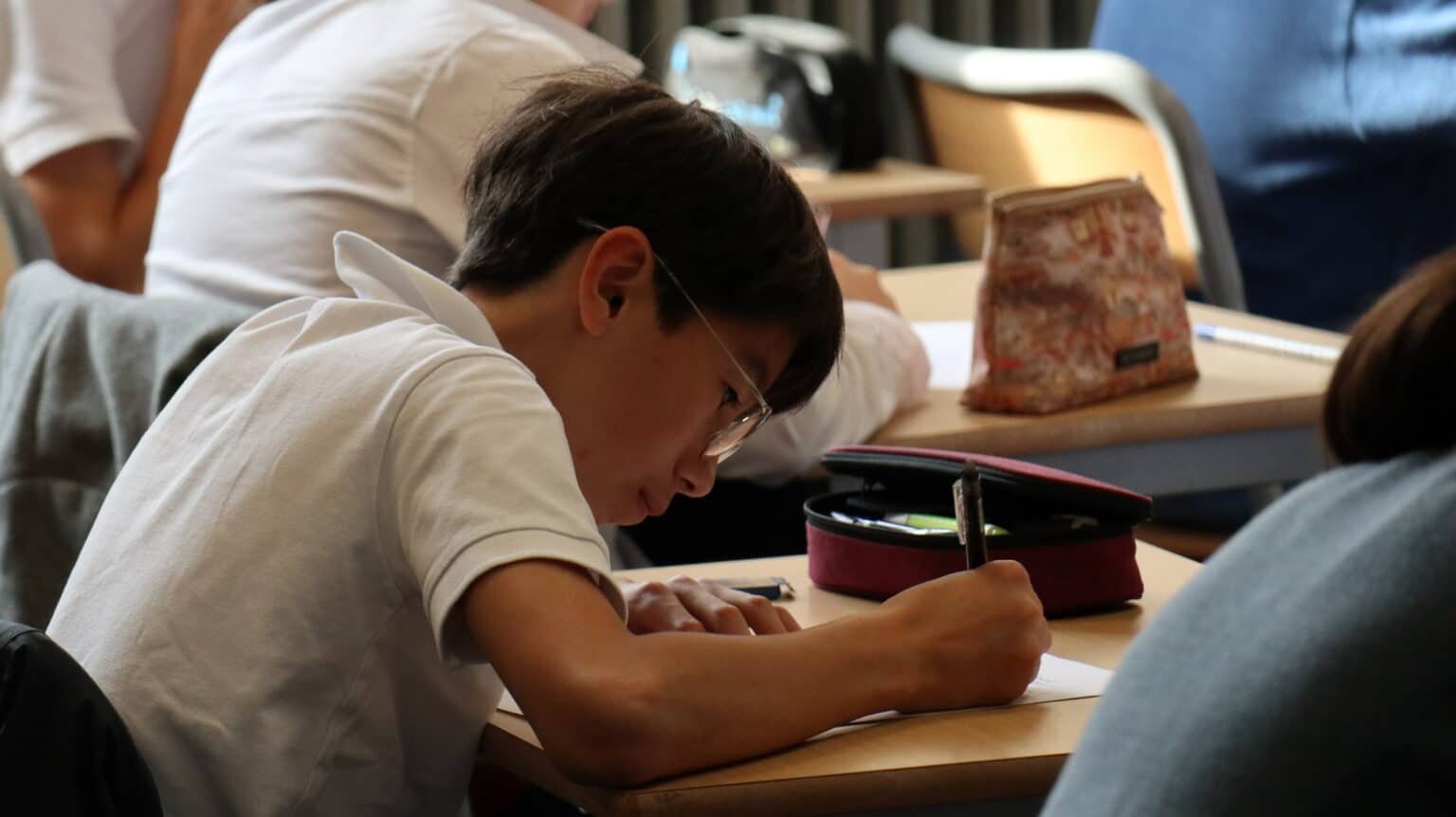 La dictée de monsieur Frappier | Saint-Jean de Passy